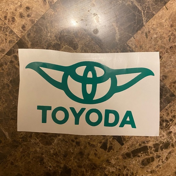 Art | Toyota Vinyl Decal | Poshmark